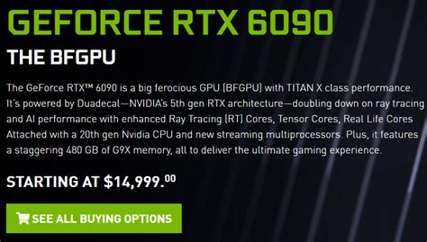 The Rtx 6090 Is The Next Gen Rtx Gpu With 480gb Of G9x Memory With Added Real Life Cores Paired