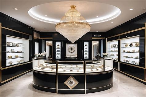 Premium Photo Dimond Jewlry Store Showroom