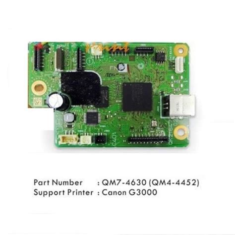 Canon Pixma G3000 Printer Formatter Card Logic Board FBCG3000