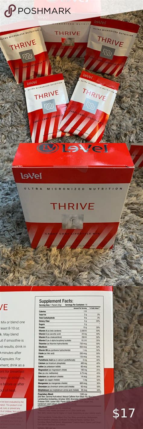 Sample Thrive Lifestyle Mix Candy Cane Candy Cane Thrive Experience