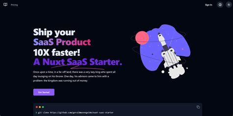 Building A Nuxtjs Vuejs Saas Starter Authentication Payments And