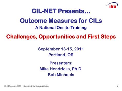 Ppt Cil Net Presents Powerpoint Presentation Free Download Id1584673