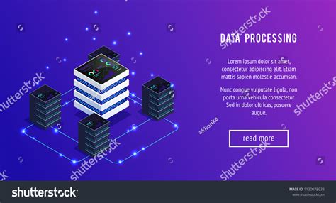 System Servers Data Transfer Between Servers เวกเตอรสตอก ปลอดคาลขสทธ