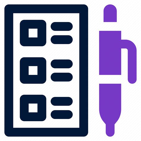 Checklist Checkbox Agreement Pen List Icon Download On Iconfinder