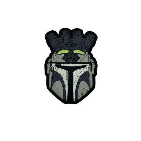 Tactical Hostyle Mando Patch Airsoft Barracks