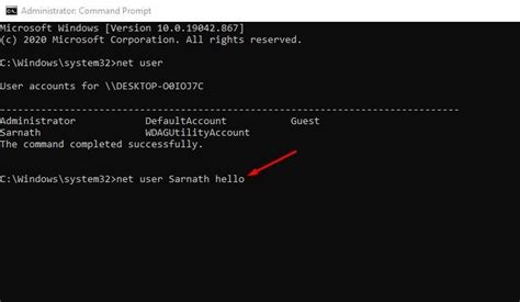 How To Change Windows Password Via Cmd Command Prompt No Tech Blog In Nigeria