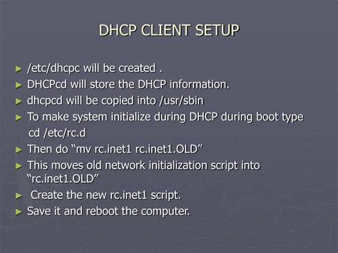 PPT DHCP PowerPoint Presentation Free Download ID