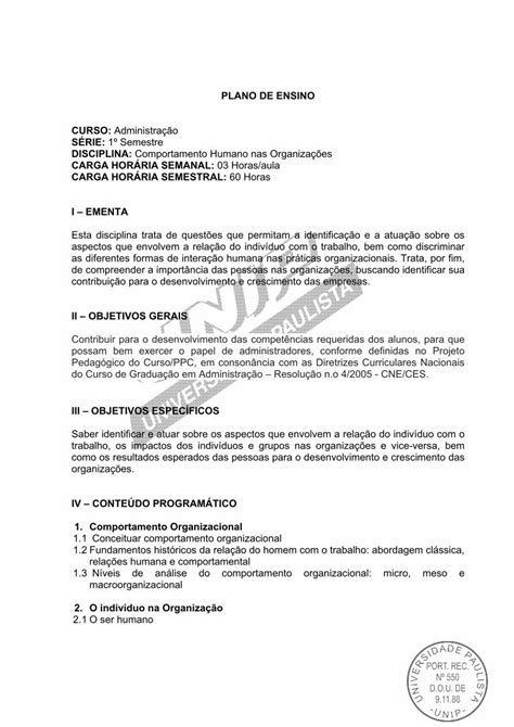 Pdf Plano De Ensino Curso SÉrie Disciplina Carga · 31