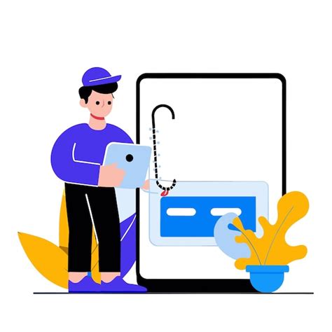 Phishing Stealing Personal Information Fake Login Premium Ai Generated Vector