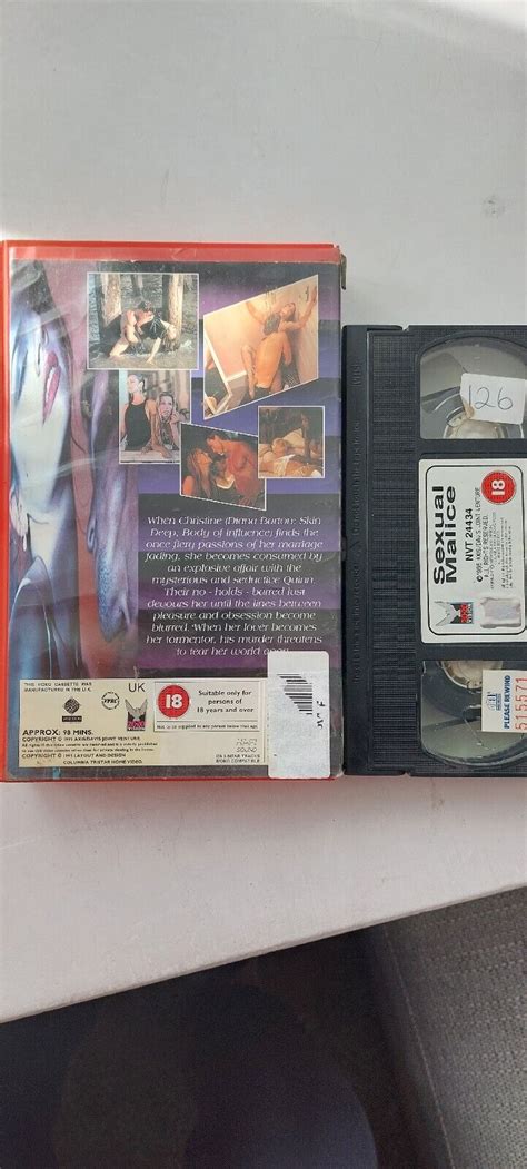 Sexual Malice Vhs Big Box 2020 Vision Chad Mcqueen Ebay