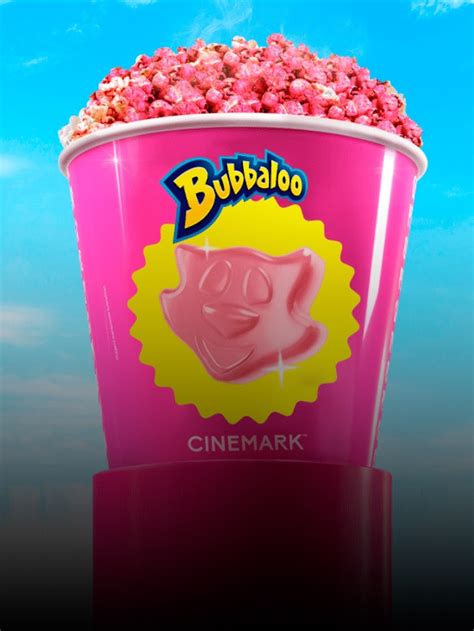 Cinemark e Bubbaloo lançam combo pipoca rosa em comemoração ao
