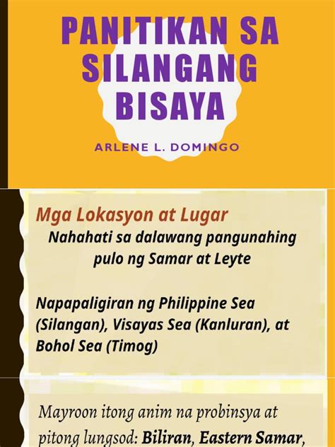Panitikan Sa Silangang Bisaya Pdf