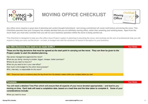 45 Great Moving Checklists [checklist For Moving In Out] ᐅ Templatelab