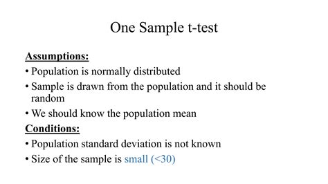 Parametric Tests Pptx Standardized Testing Educational Assessment