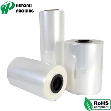 Cross Linked Standard Single Wound POF Heat Shrink Wrap High Shrinkage