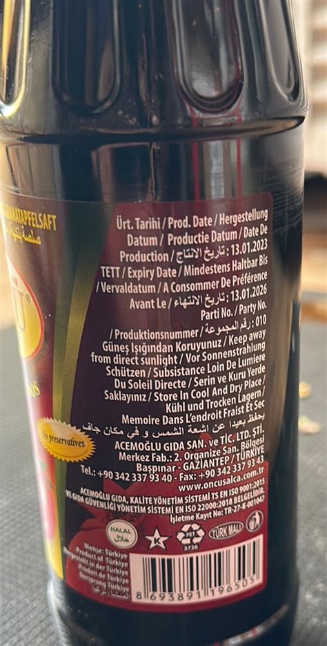 Oncu Pomegranate Salad Dressing Spice Sauce Nar Eksisi Bazachi