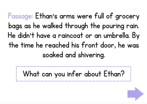 Make An Inference Critical Thinking Comprehension Practice By Speechie