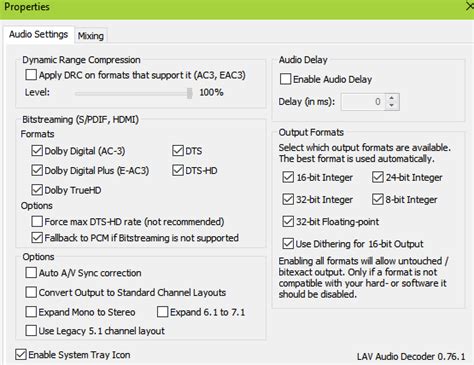 Dolby Digital Plus Bitstream Problem · Issue 243 · Nevcairiel