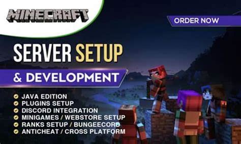 custom minecraft server setup and configuration by elripmaty fiverr