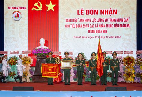 Lễ đón Nhận Danh Hiệu Anh Hùng Lực Lượng Vũ Trang Nhân Dân Cho Tiểu
