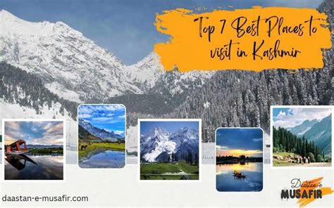 Top 7 Best Places To Visit In Kashmir By Daastanemusafir Medium