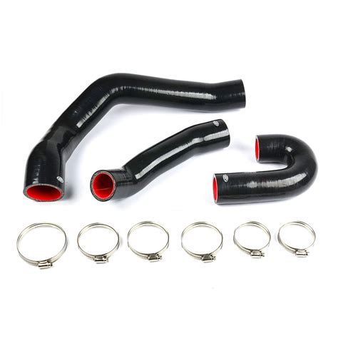 Saas Silicone Intercooler Pipe And Clamp Kit Ns Nt Mitsubishi Pajero 3