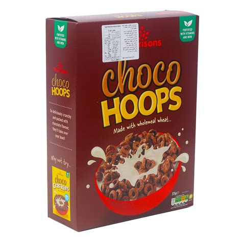 Morrisons Choco Hoops 375 G Online At Best Price Lulu Ksa
