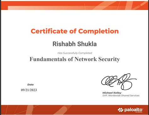 Rishabh Shukla On Linkedin Networksecurity Paloaltonetworks Certification Infosec