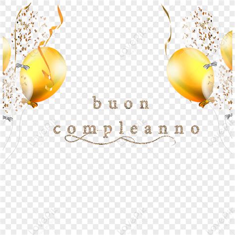 이탈리아 일러스트 황금 생일 카드배너축하삽화 Png 일러스트 무료 다운로드 Lovepik