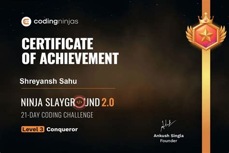 Ninjasslayground Ninjasslayground Codingninjas Dsa Programmers Shreyansh Sahu