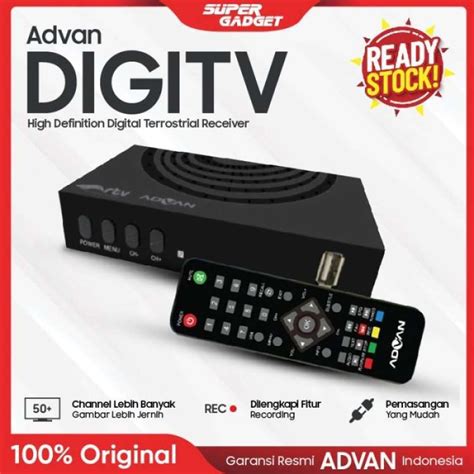 Promo Set Top Box Advan DV T Digipro STB Antena TV Digital Wifi STB Digitv Only Diskon