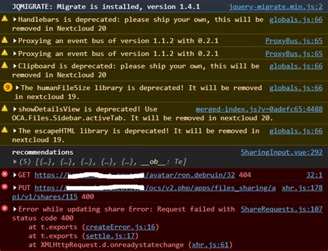Allow Editing Share Throws Error Updating The Share · Issue 21267 · Nextcloudserver · Github