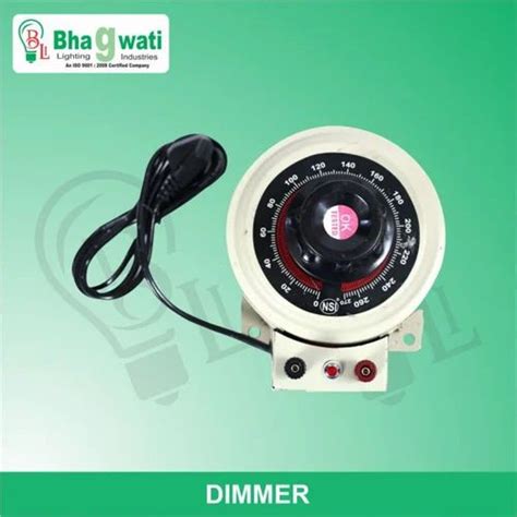 Custom 4 Amp To 35 Amp Variable Auto Transformer Dimmer 160 V 230 V At ₹ 2800 Piece In New