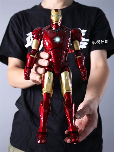 오늘의 직구 마블 아이언맨 마크3 Mk3 대형 액션 피규어 36cm