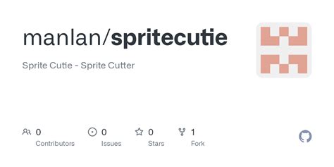 GitHub Manlan Spritecutie Sprite Cutie Sprite Cutter