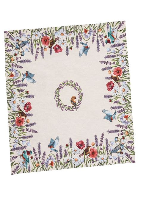 Скатертина гобеленова Птахи у квітах 137 180см Id 2135554218 ціна 3309 ₴ купити на Prom Ua