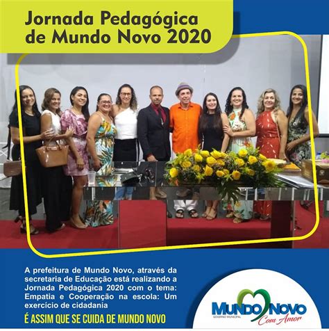 Jornada Pedagógica 2020 é Realizada Em Mundo Novo Ba