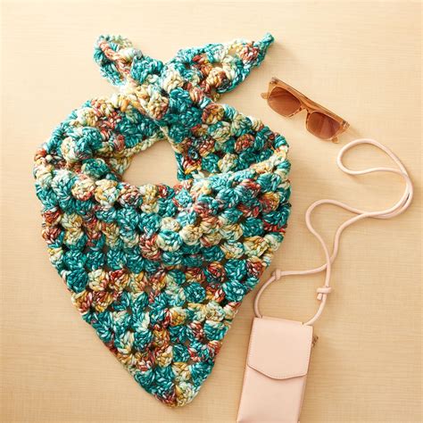 Loops And Threads® Twisted Tones™ Crochet Triangle Shawl Sweaters And Shawls Michaels