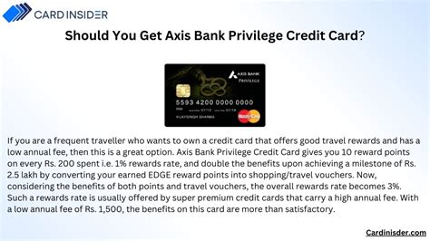 Ppt Axis Bank Privilege Credit Card Powerpoint Presentation Free