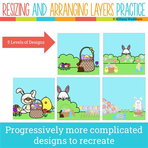 Easter Theme Graphic Design Lesson And Activity