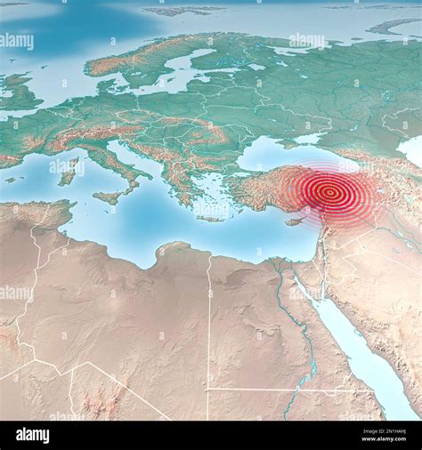 Earthquake Map Europe