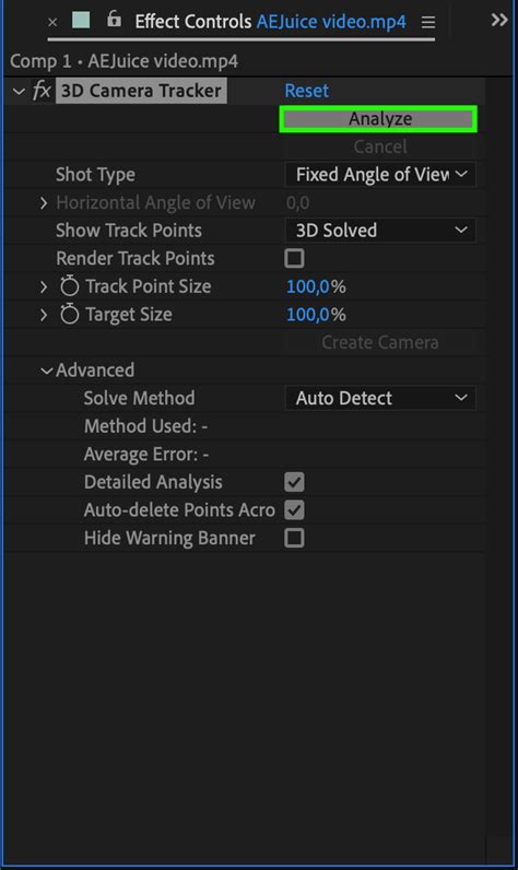 How To Use 3d Camera Tracker After Effects
