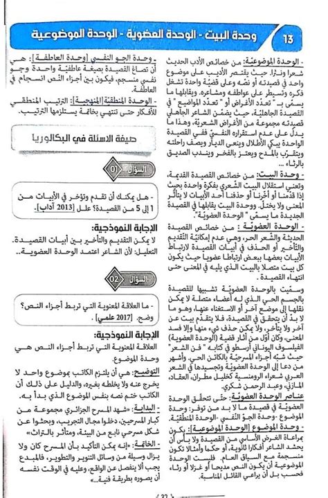 أستاذة بن عبد السلام زهرة 01 وحدة البيت يمكن ان نجدها في اغلب قصائد عصر الضعف المديح النبوي