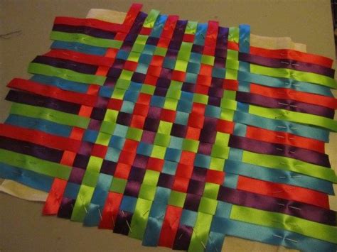 1000 Images About Ribbon Weaving On Pinterest Paper Weaving Ribbon