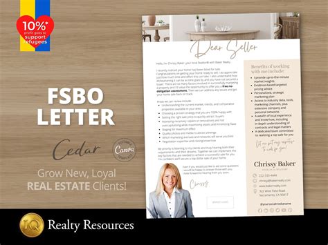 Fsbo Letter Expired Listing Flyer Template Real Estate Flyer Realtor