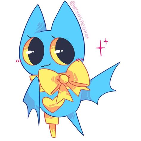 Decided To Draw Adorabat With A Cute Lil Bow Also Im In Love With Mao