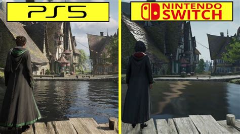 Hogwarts Legacy Nintendo Switch Vs Ps5 Graphics Comparison Youtube