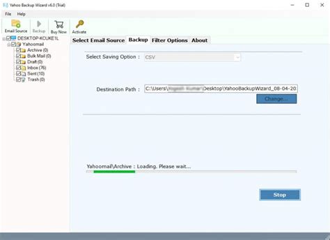 how to export imap emails to csv file imap to csv converter