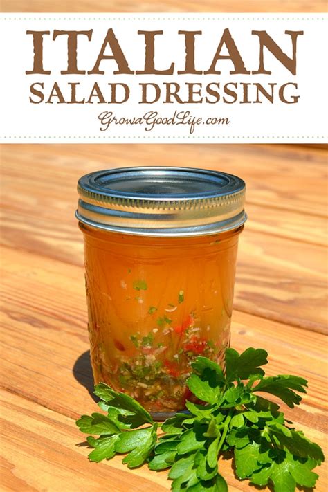 Mason Jar Italian Salad Dressing Recipe