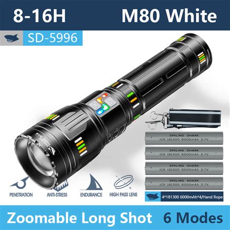 Led Flashlight Guangzhou Smiling Shark Lighting Science Technology Co Ltd